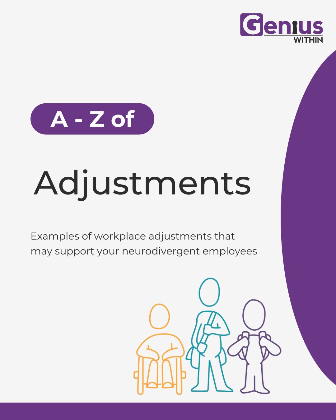 A-Z of Reasonable Adjustments - Genius Within C.I.C.